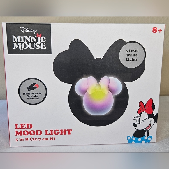 Disney | Accents | Disney Minnie Mouse Color Changing Led Mood Light ...